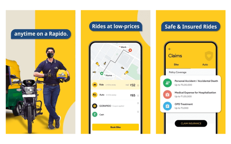 Top 10 On-Demand Taxi & Ride Booking Apps in India 2023